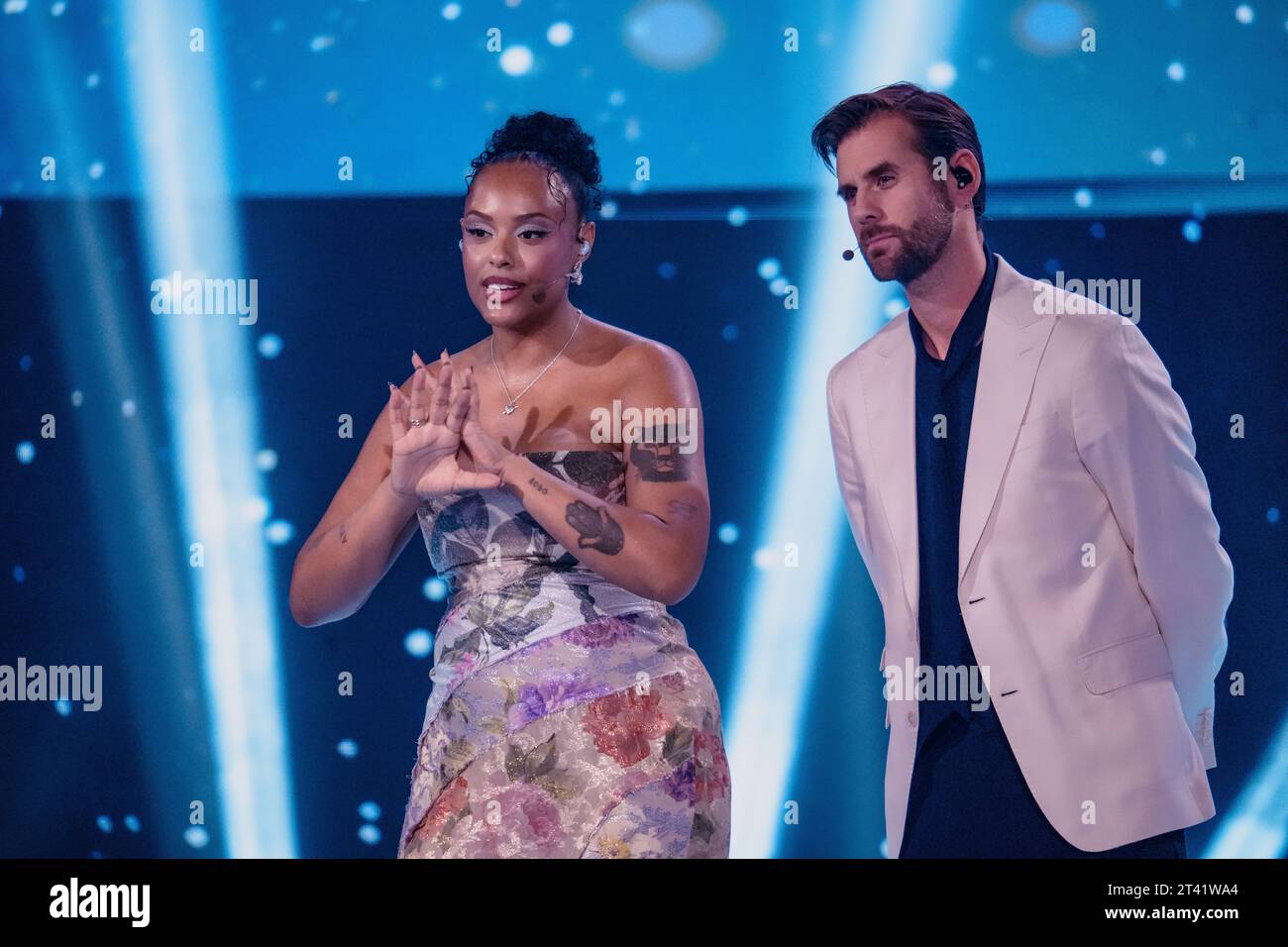 Stockholm, Sweden. 27th Oct, 2023. Stockholm, NEP Studios, Sweden, 10 ...