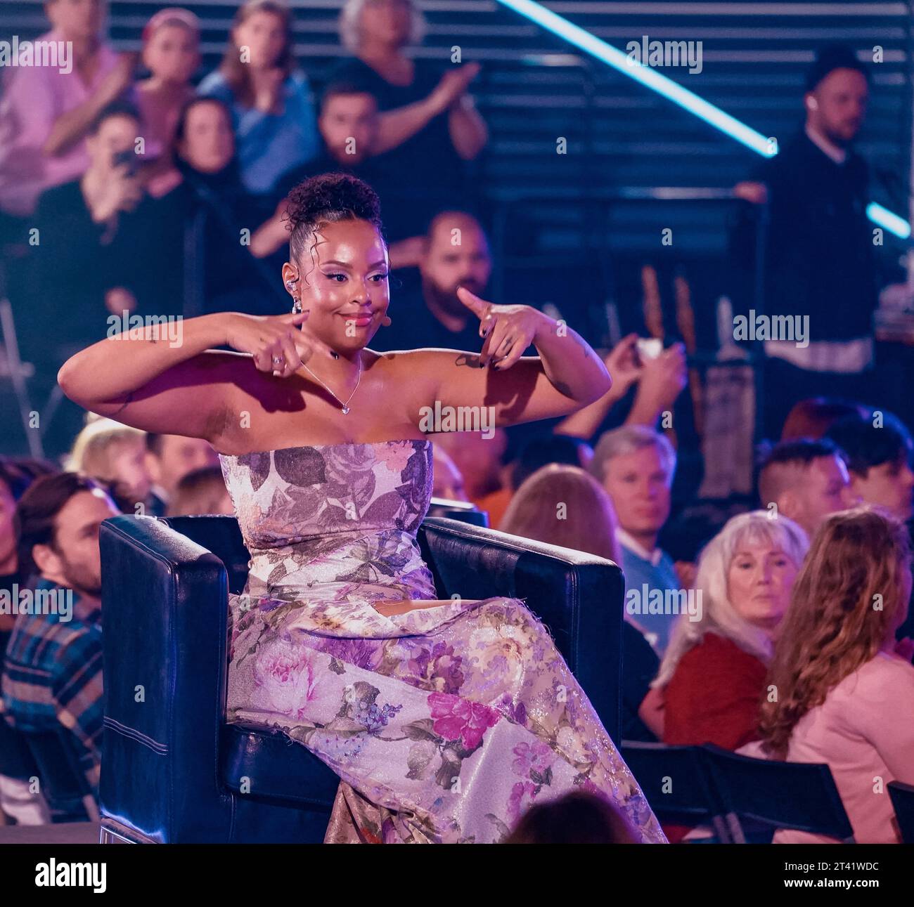 Stockholm, Sweden. 27th Oct, 2023. Stockholm, NEP Studios, Sweden, 10 ...