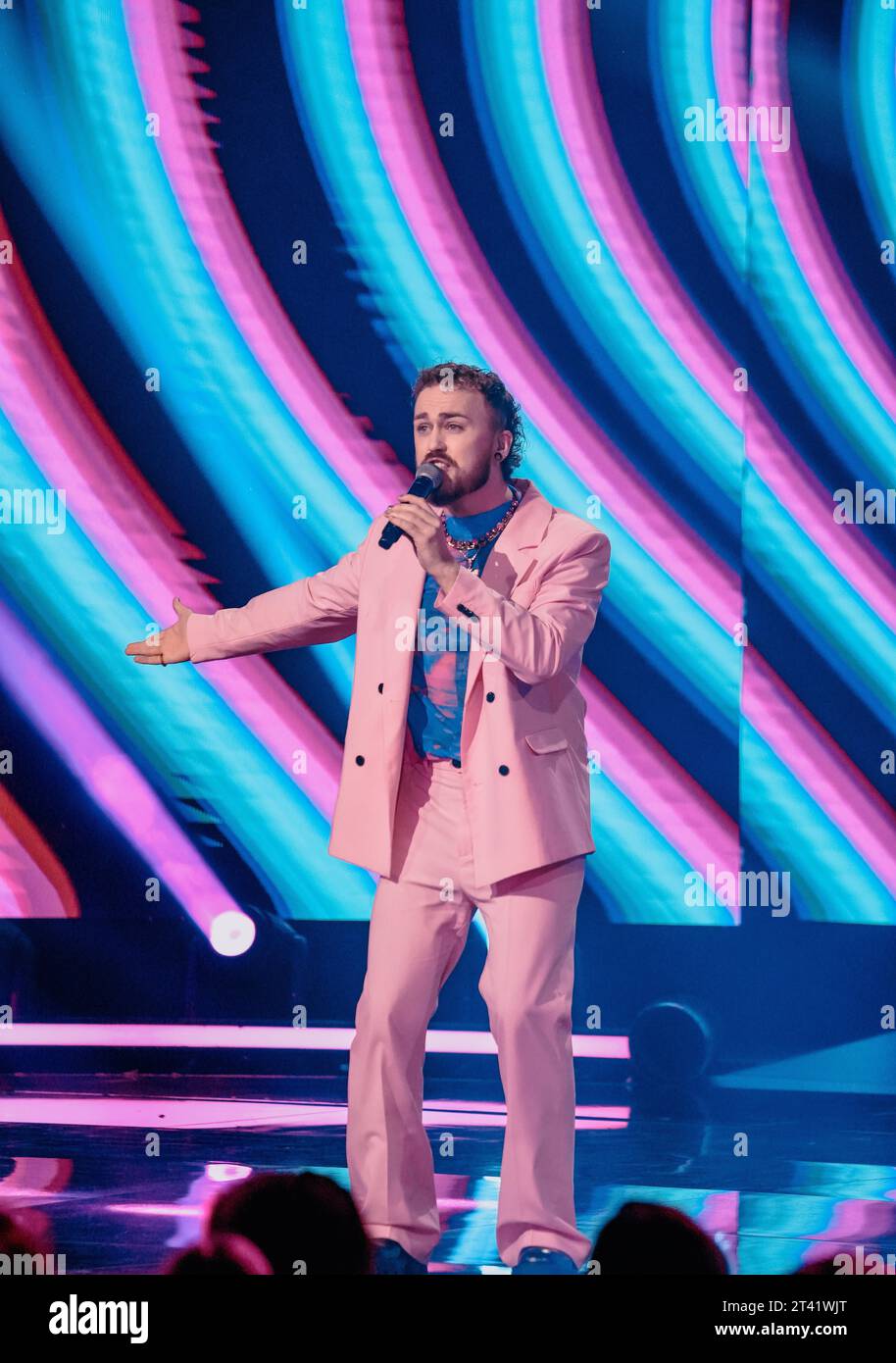 Stockholm, Sweden. 27th Oct, 2023. Stockholm, NEP Studios, Sweden, 10 ...