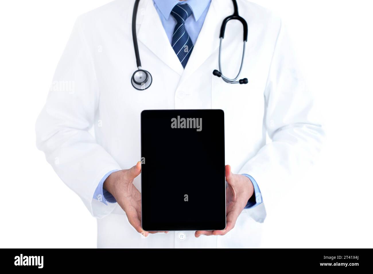 Computer blank screen doctor hi-res stock photography and images - Alamy