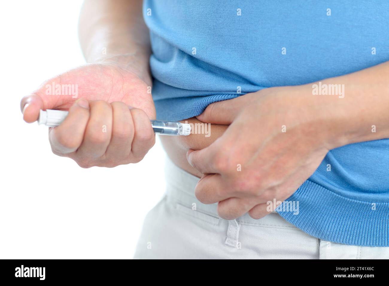 Insulin pen male hi-res stock photography and images - Alamy
