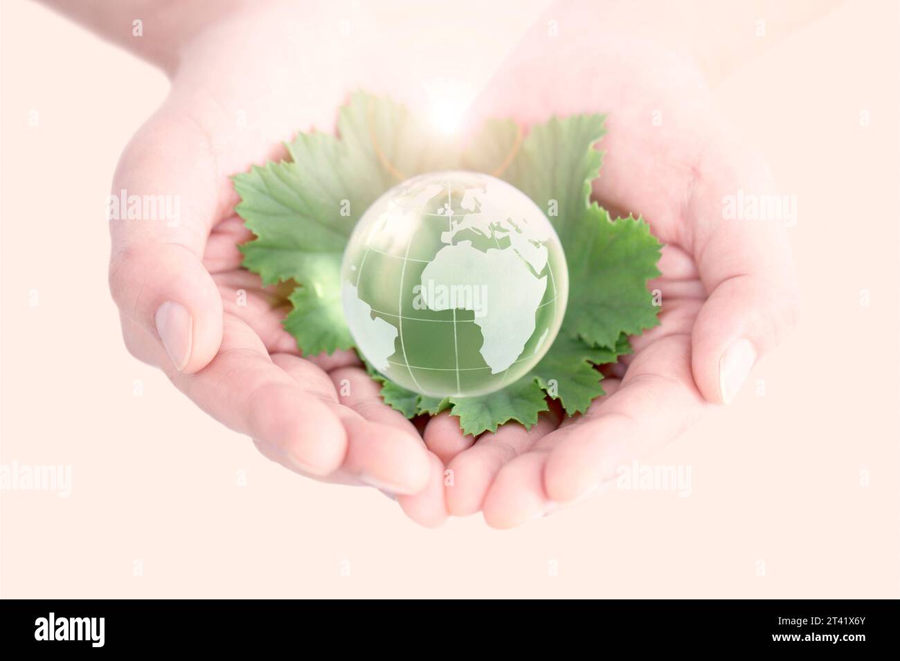 Environmental care, conceptual image Stock Photo - Alamy