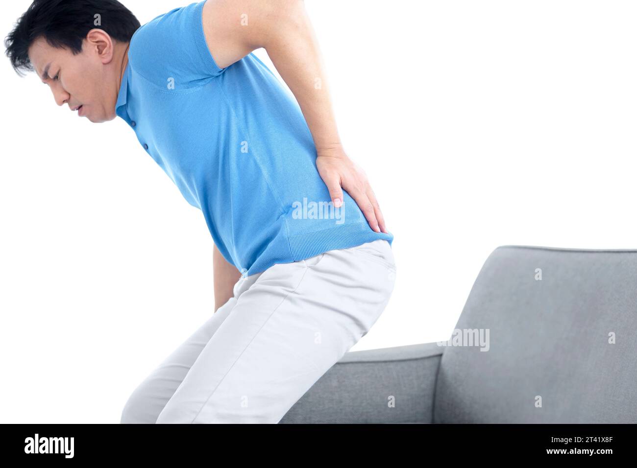 Man spine lower back hi-res stock photography and images - Alamy