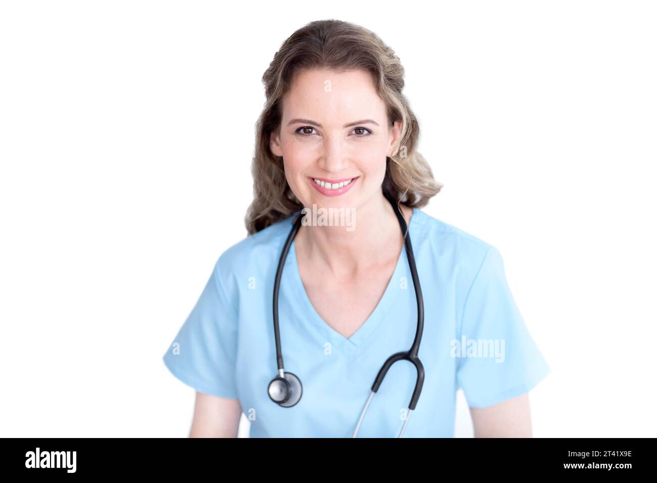 Medical doctor stethoscope portrait hi-res stock photography and images ...