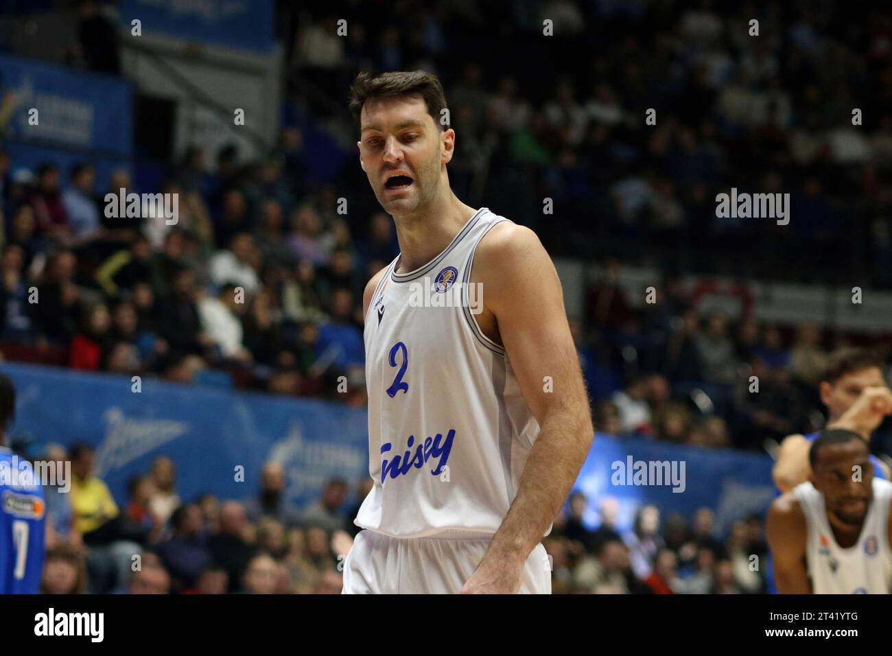 Saint Petersburg, Russia. 27th Oct, 2023. Beau Beech (2) of Enisey in ...
