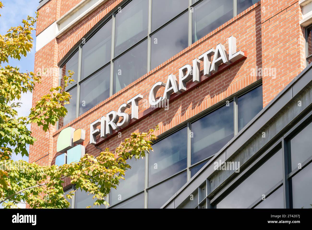 First Capital headquarters in Liberty Village, Toronto Stock Photo - Alamy