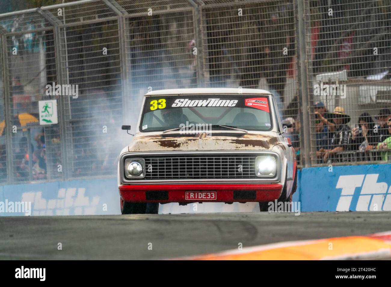 Gold Coast, Australia. 27 October, 2023. The Repco Showtime C10 ute ...