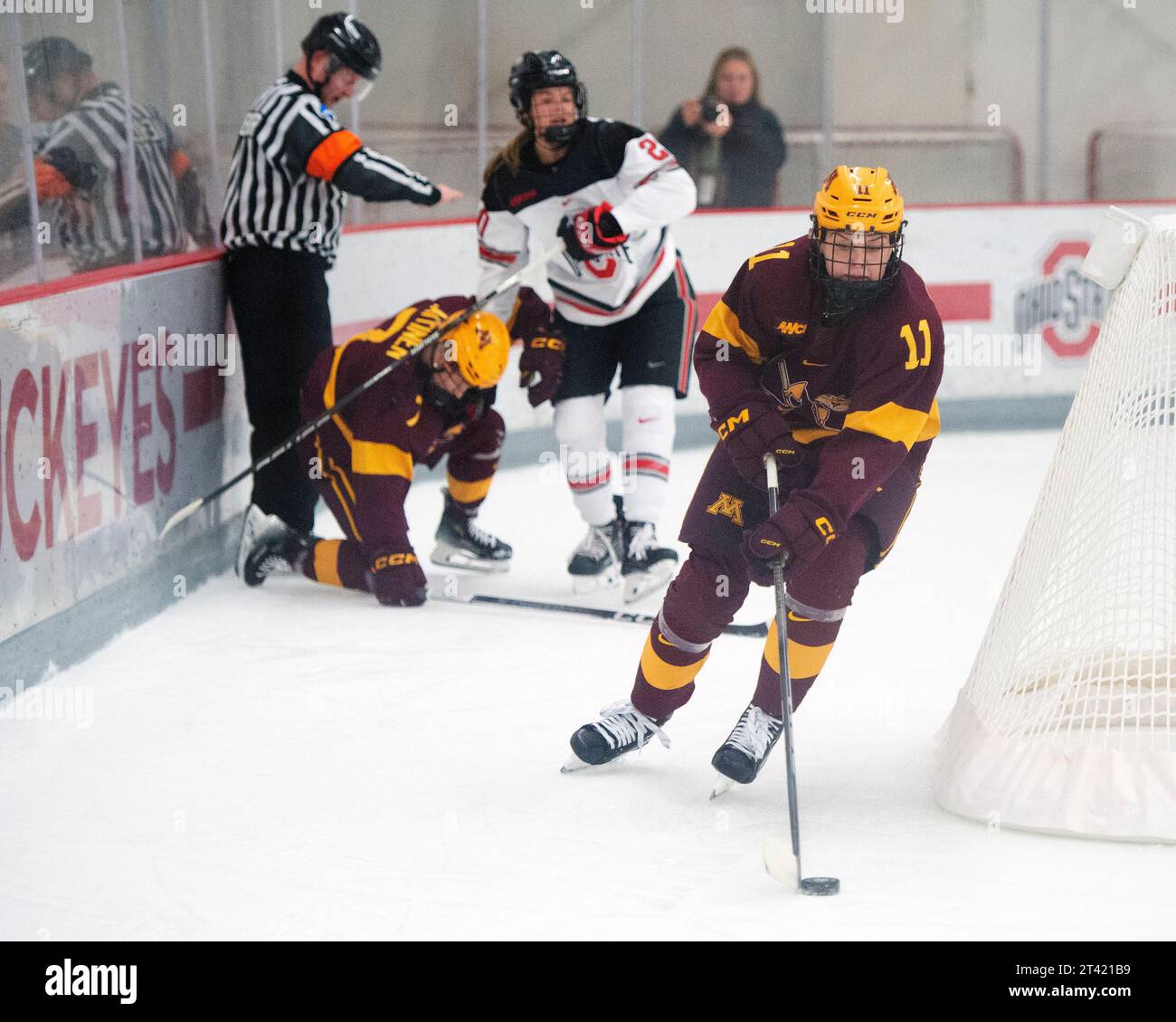 Columbus, Ohio, USA. 27th Oct, 2023. Minnesota Golden Gophers forward ...