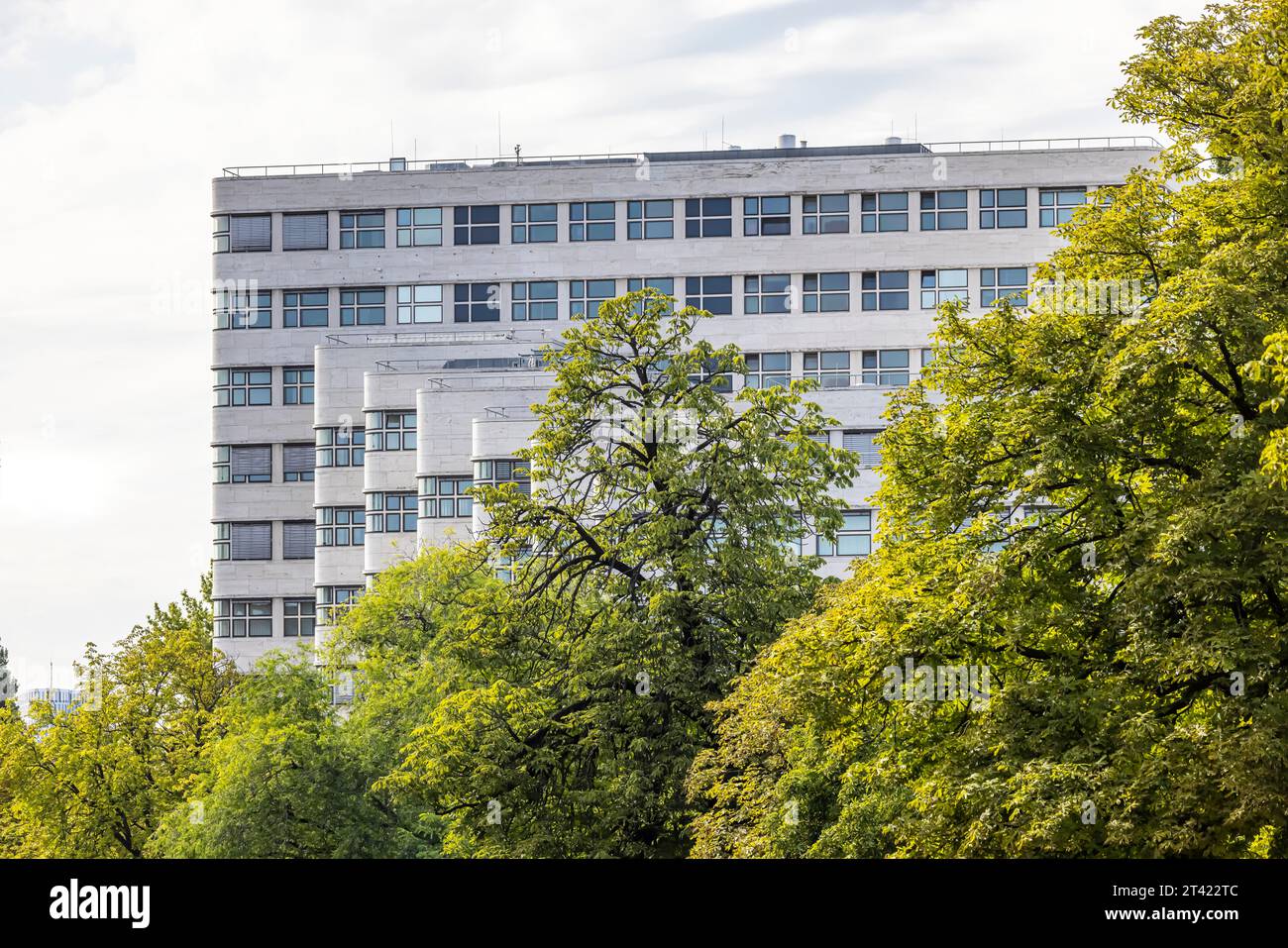 Shell House on the Landwehr Canal in the architectural style of New ...