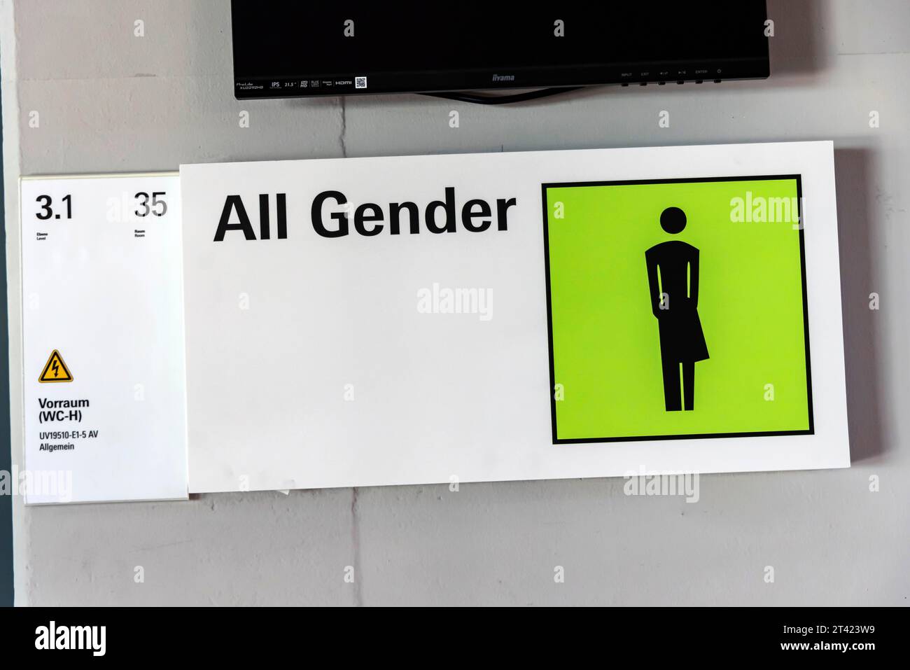 Toilet for All Gender, toilet facility at Messe Frankfurt am Main ...