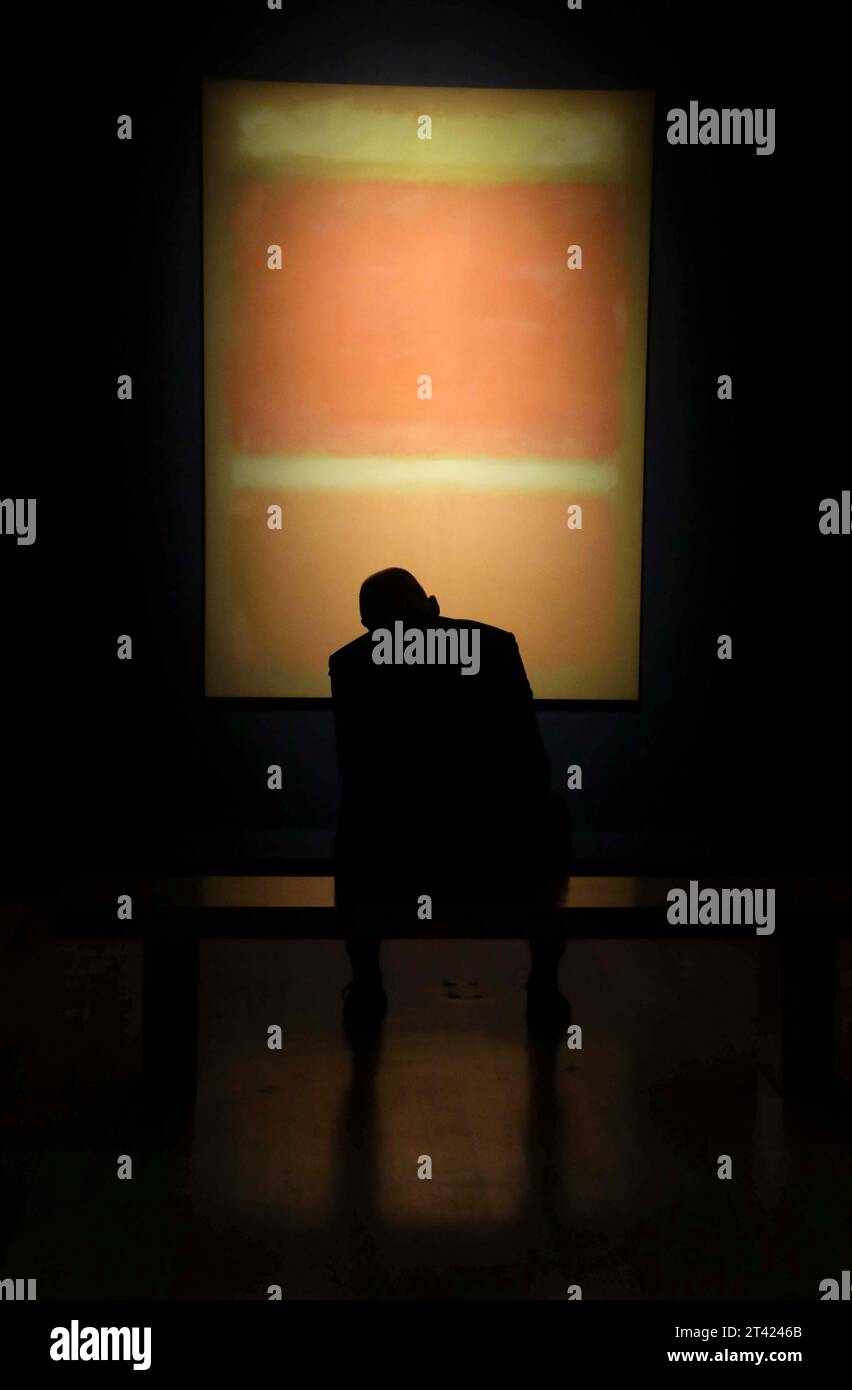 Orange and yellow, mark rothko hi-res stock photography and images - Alamy