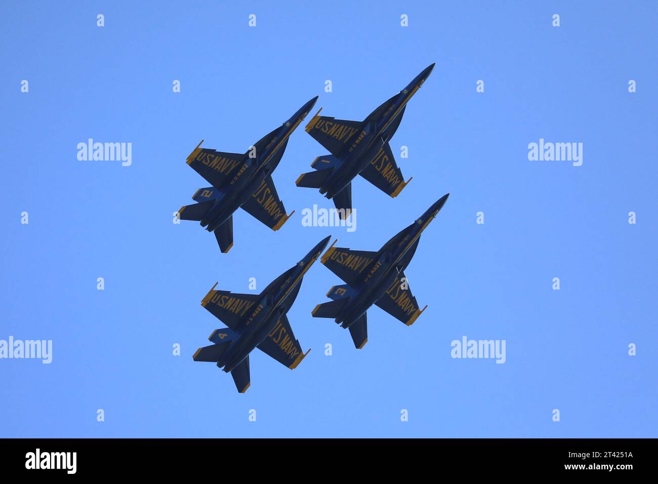 blue angels san francisco fleet week Stock Photo - Alamy