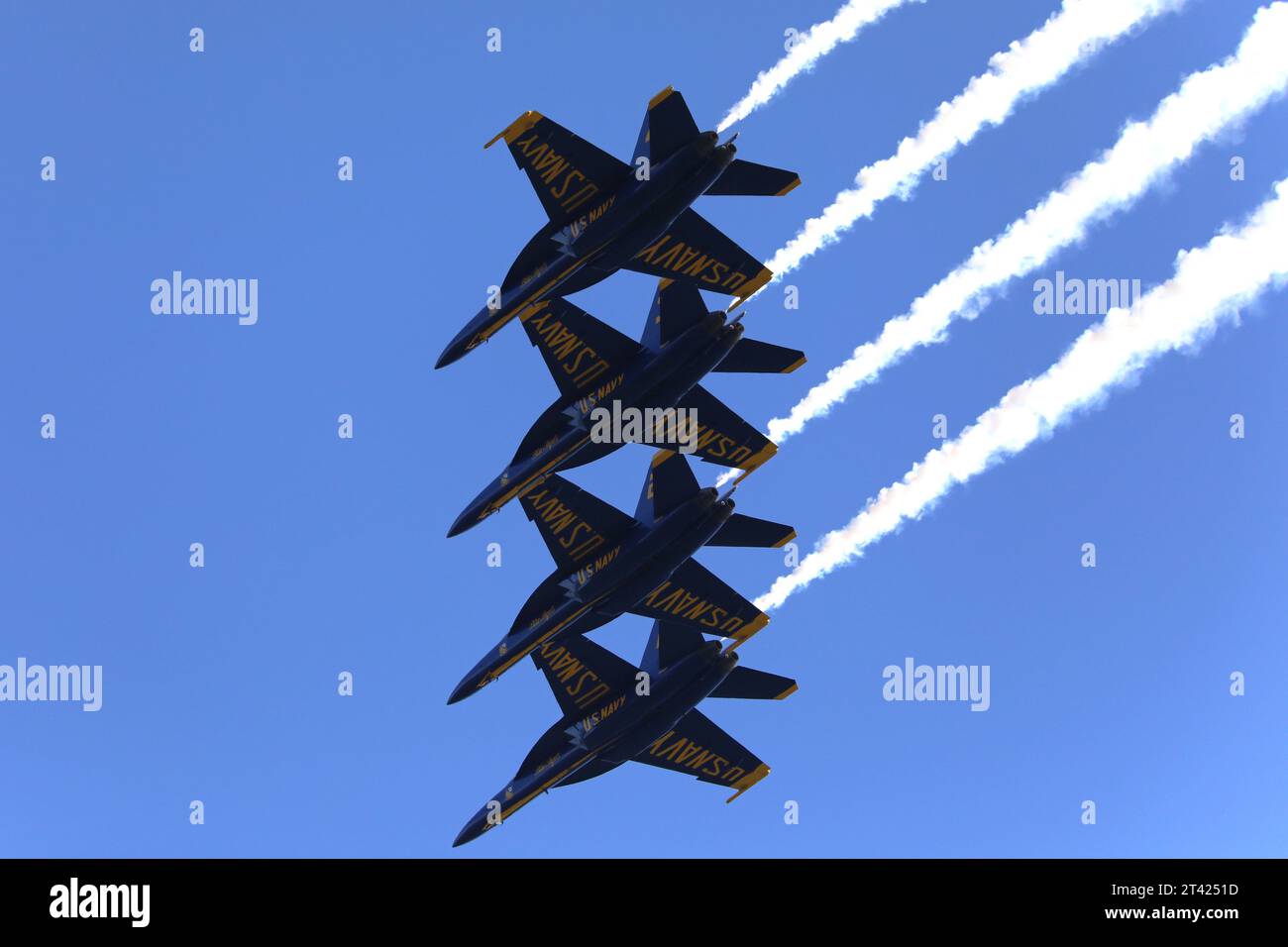 blue angels san francisco fleet week Stock Photo - Alamy