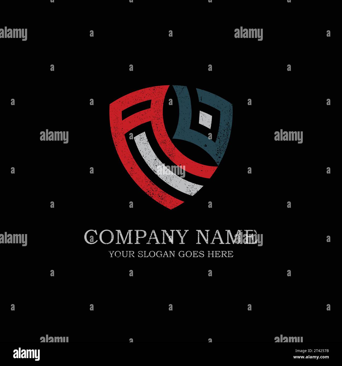 Initial av letter logo inspiration vintage shield Vector Image Stock ...