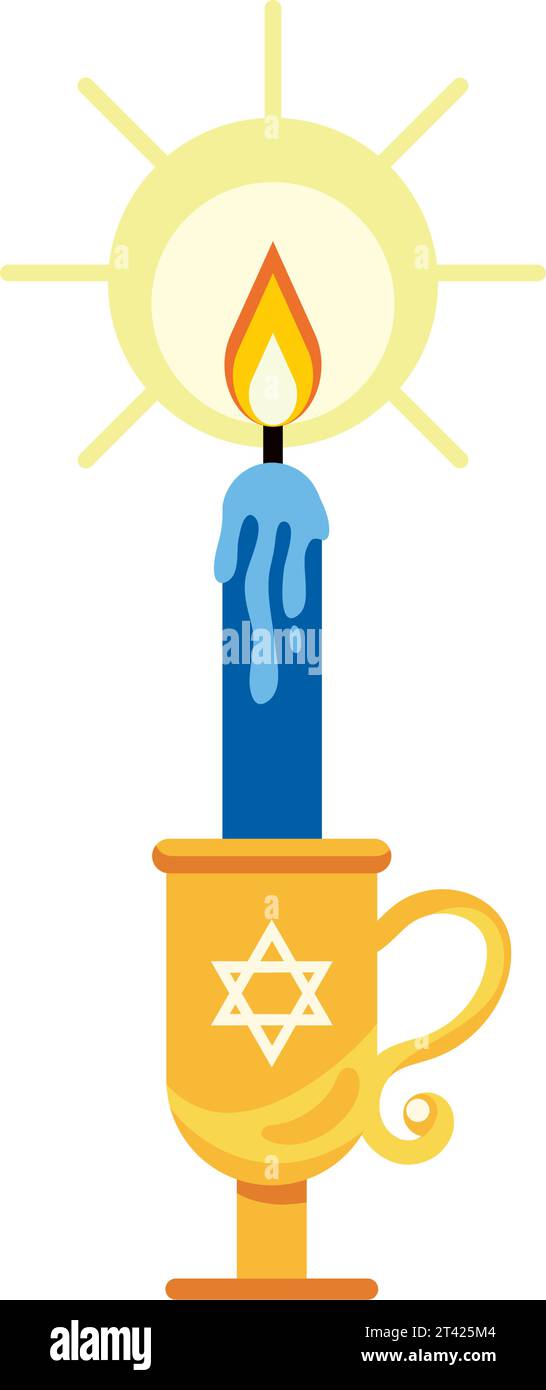 Memorial candle israel Stock Vector Images - Alamy