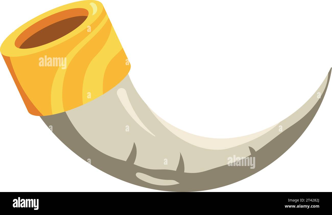 jewish shofar symbol Stock Vector Image & Art - Alamy