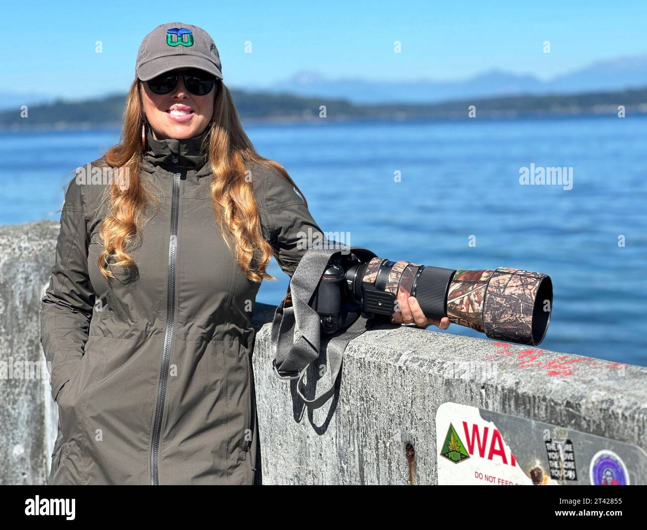 Kersti Muul poses for a portrait at Alki beach in Seattle, on Friday ...
