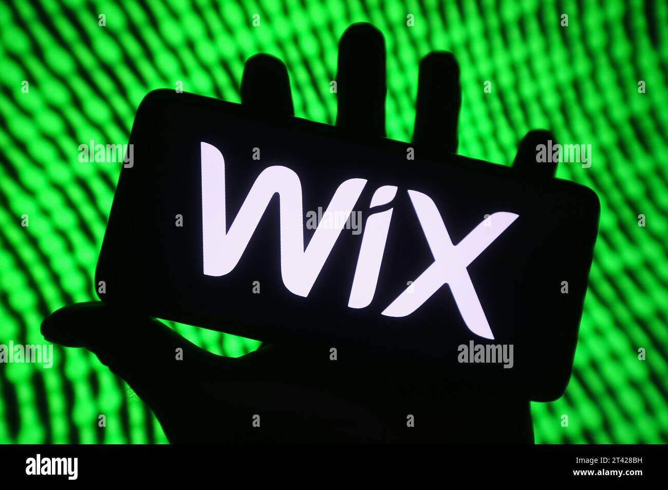 Wix mobile phone hi-res stock photography and images - Alamy