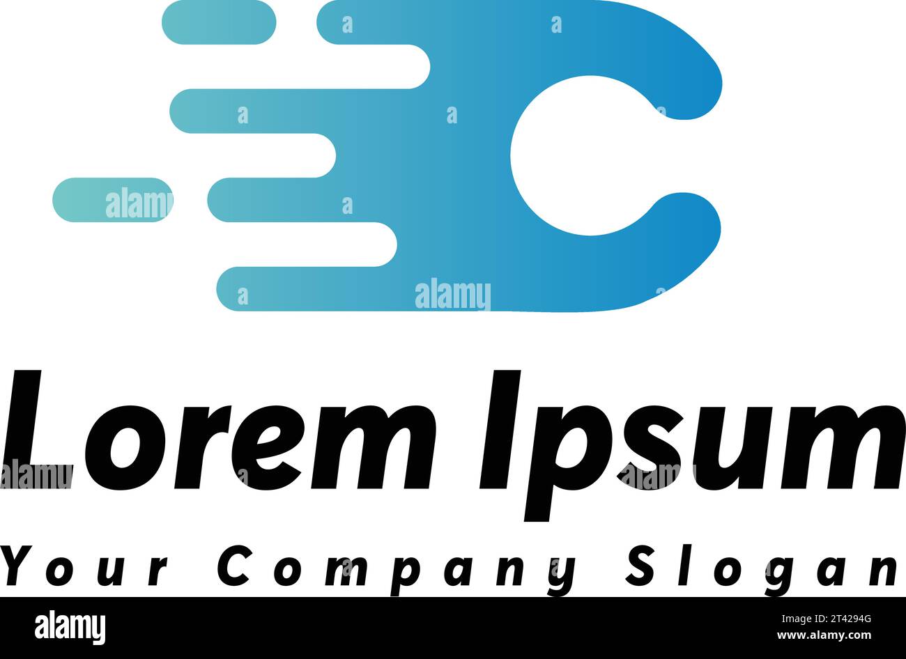 Fast letter c logo icon design Royalty Free Vector Image Stock Vector ...