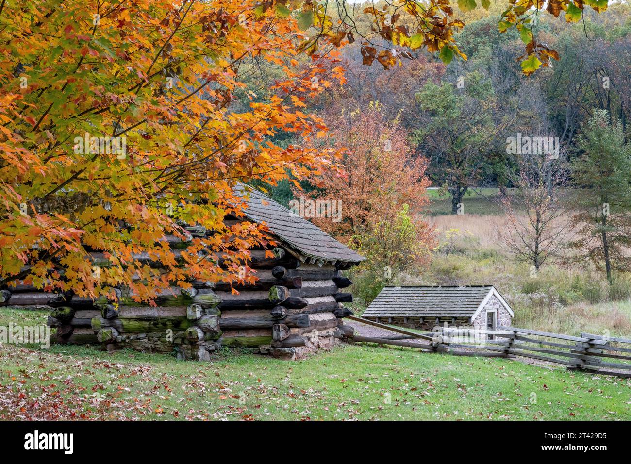 Valley Forge, PA USA 27th, Oct. 2023 - Beautiful fall weather in Valley ...