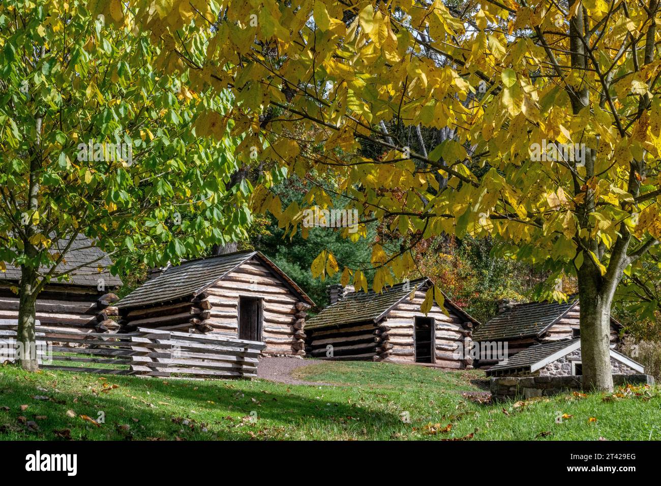 Valley Forge, PA USA 27th, Oct. 2023 - Beautiful fall weather in Valley ...