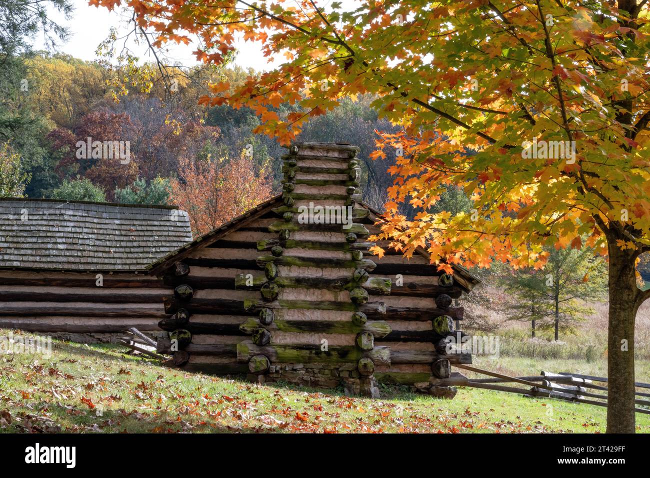 Valley Forge, PA USA 27th, Oct. 2023 - Beautiful fall weather in Valley ...