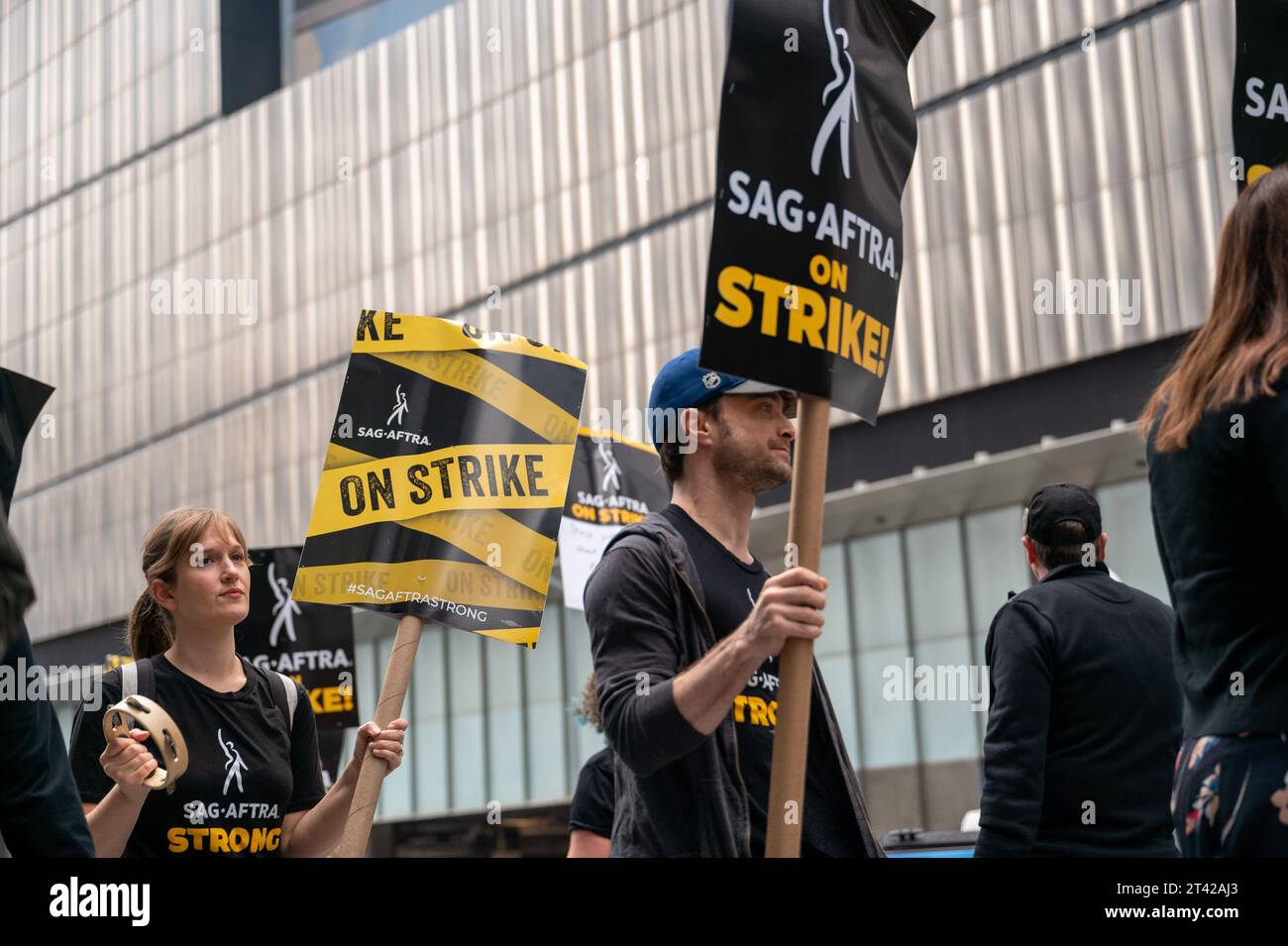 New York, USA. 27th Oct, 2023. Actor Daniel Radcliffe joins fellow ...