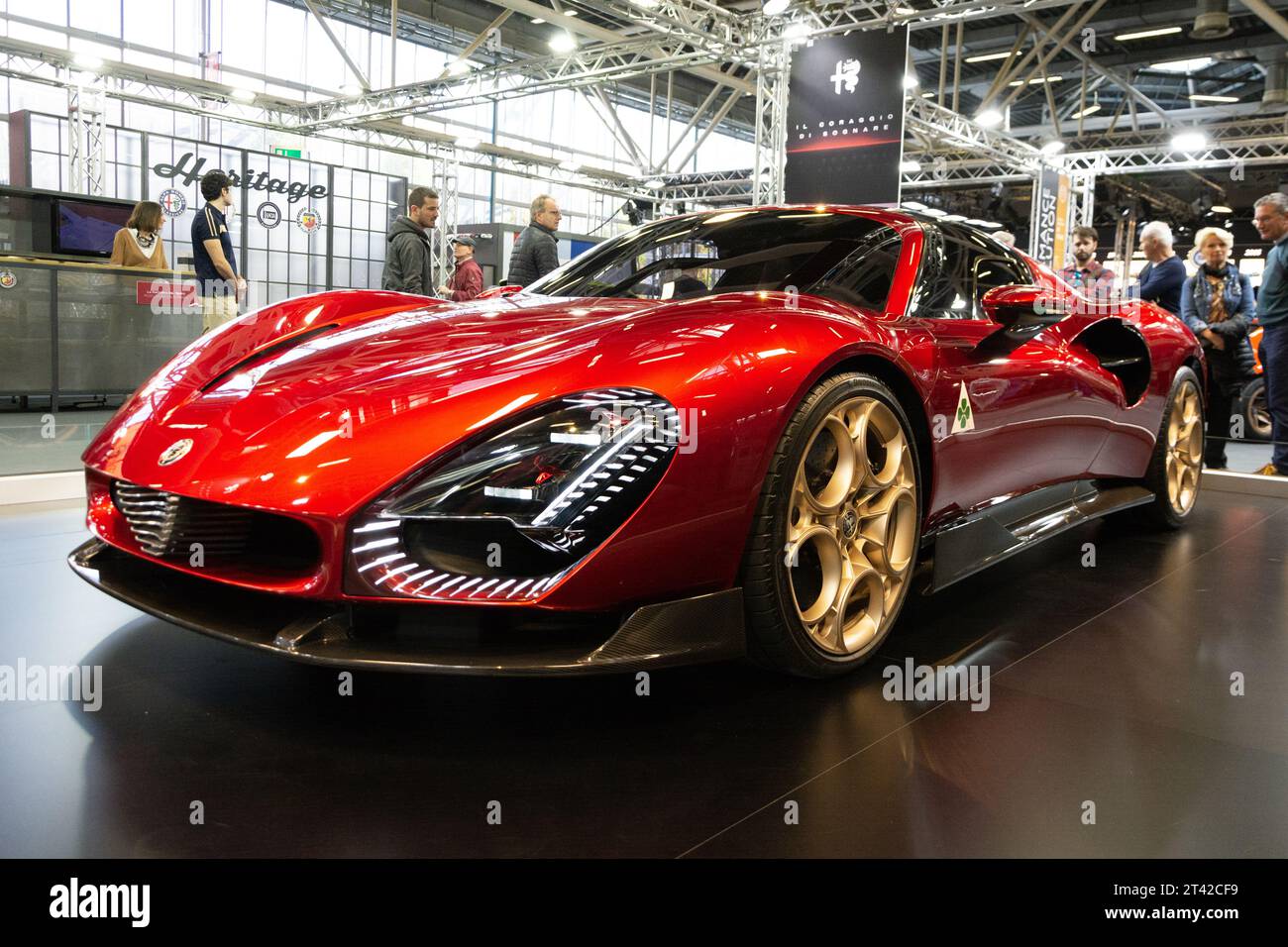 bologna, ITALY - OTT. 28 - 2023: alfa romeo 33 stradale dreem car in ...