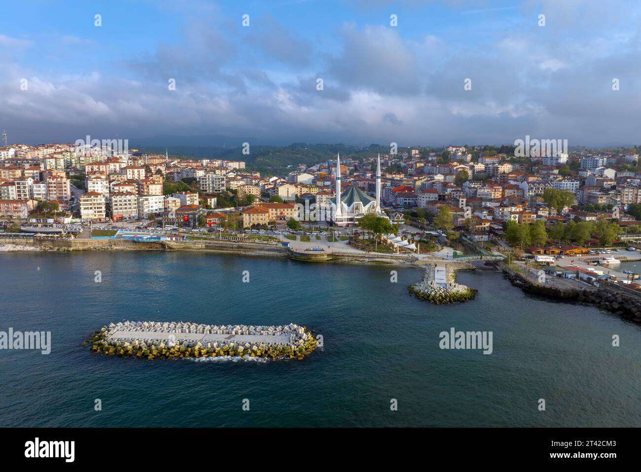 Akcakoca Town coastal view in Duzce Province Stock Photo - Alamy