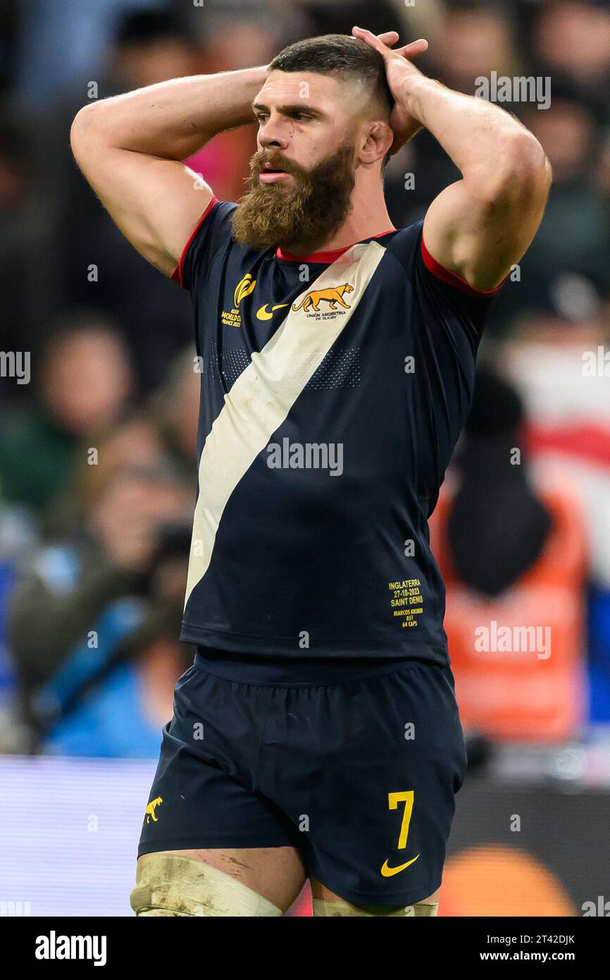 Paris, France. 27th Oct, 2023. Marcos Kremer of Argentina during the ...