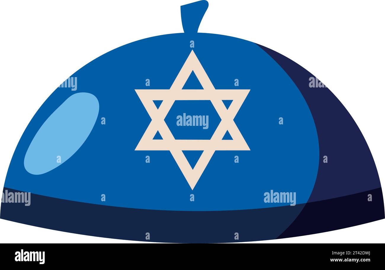 jewish kippah design Stock Vector Image & Art - Alamy