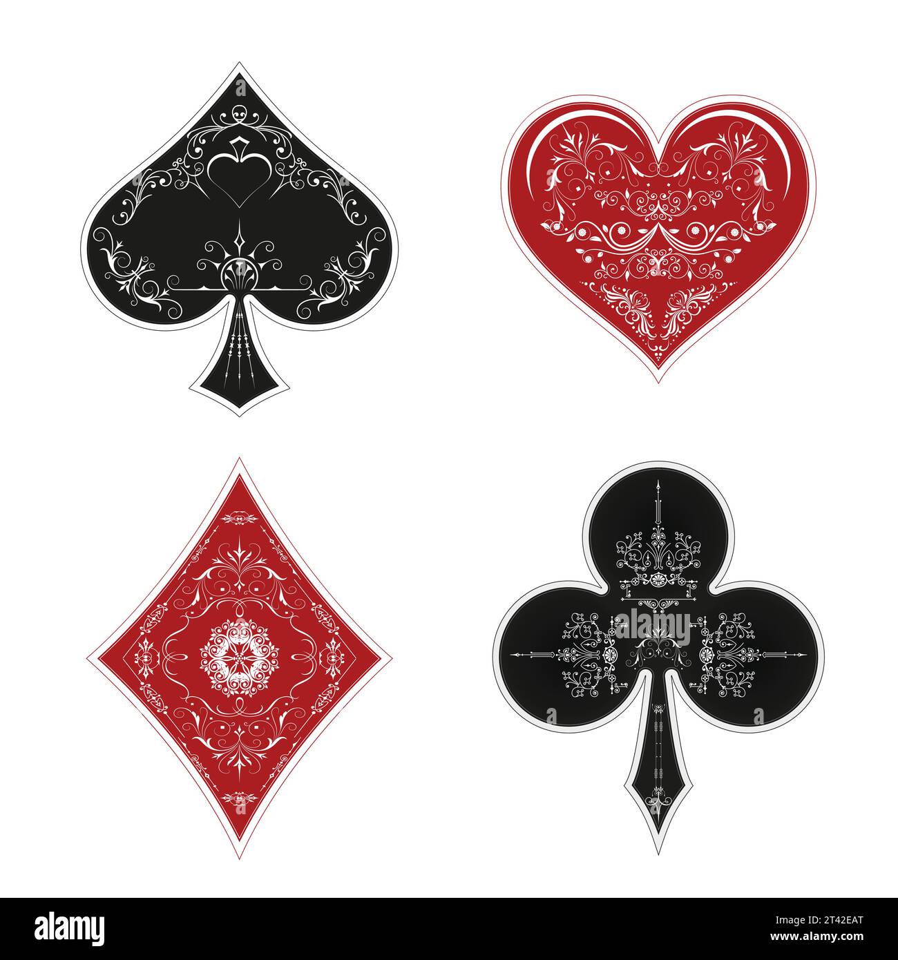 Solitaire diamond Stock Vector Images - Alamy