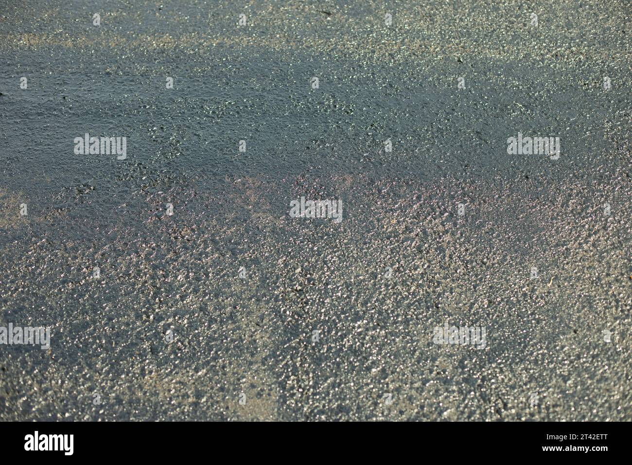 New asphalt on street. Pavement. Texture of asphalt. Details of road ...