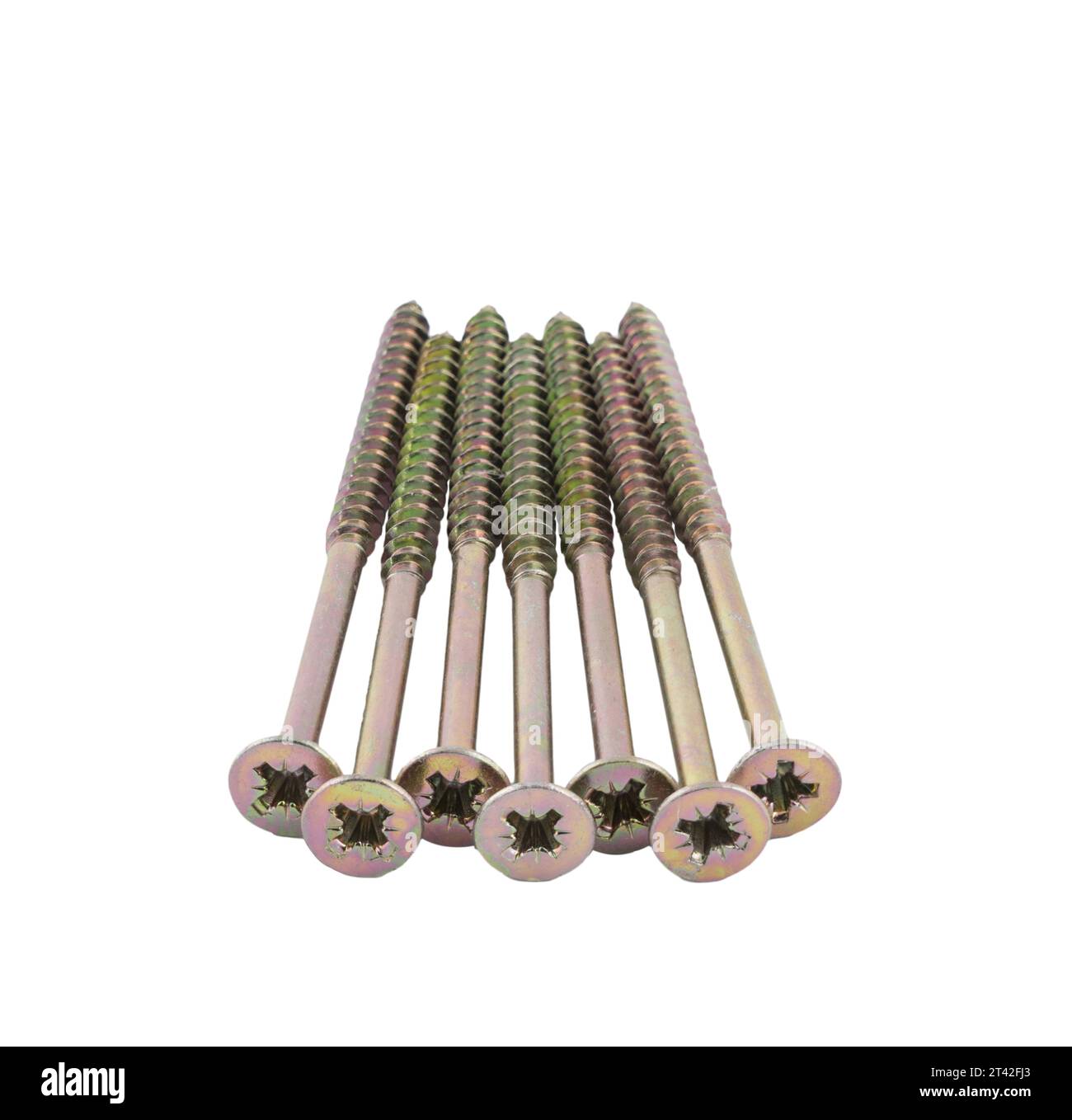 a row of screws on a transparent surface Stock Photo - Alamy