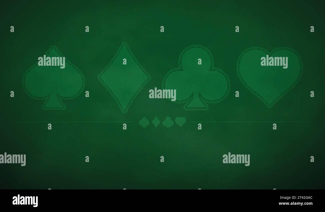 Poker table background in green color Royalty Free Vector Stock Vector ...
