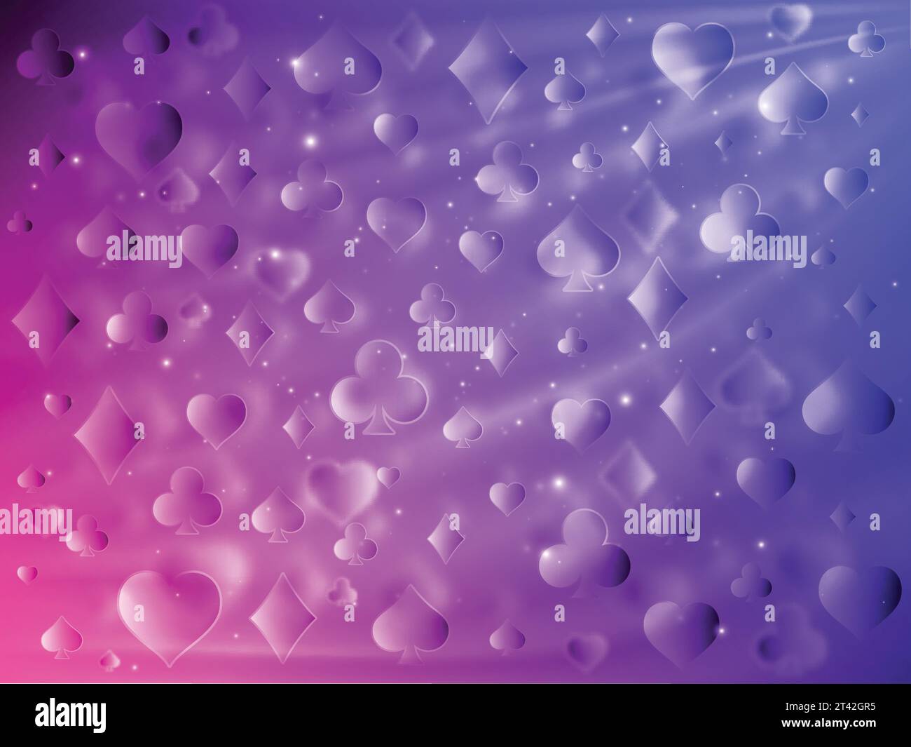 Gradient background for poker and casino suits Vector Image Stock ...