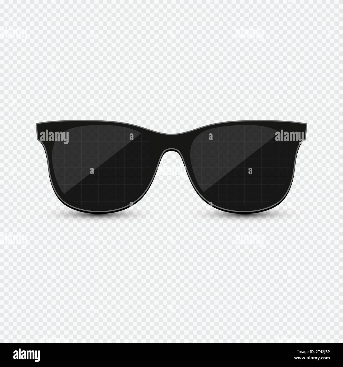 Realistic sunglasses on background Royalty Free Vector Image Stock ...