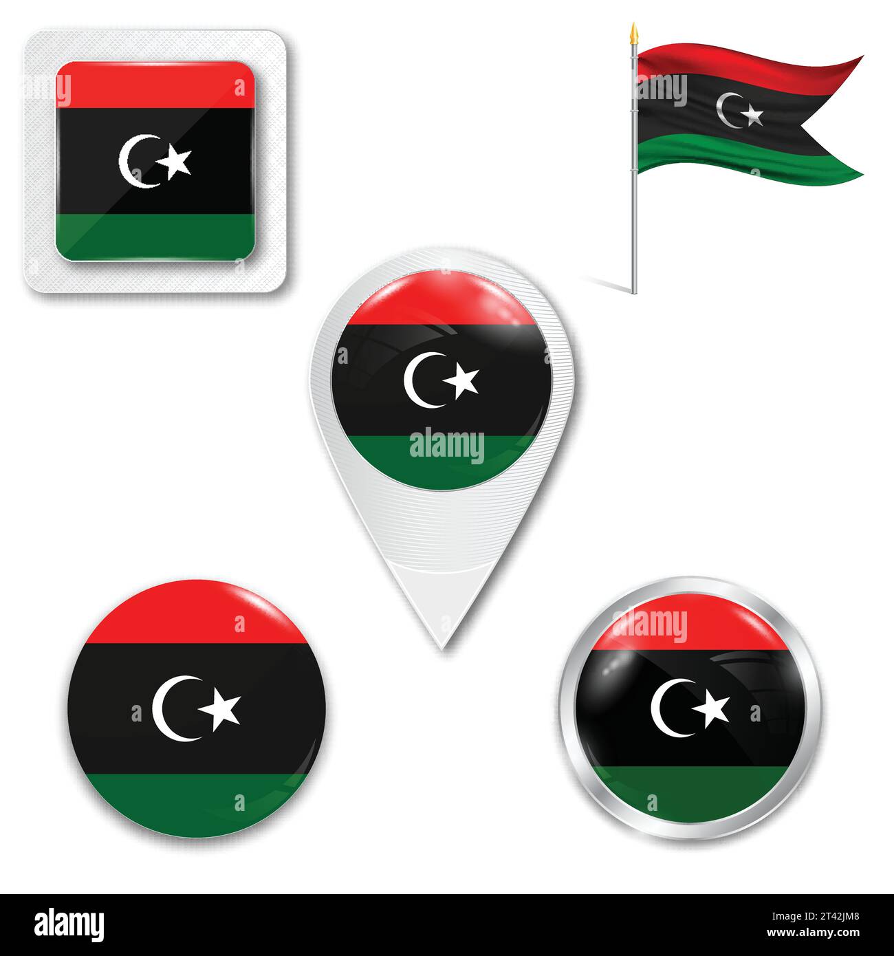 Libya revolution Cut Out Stock Images & Pictures - Alamy
