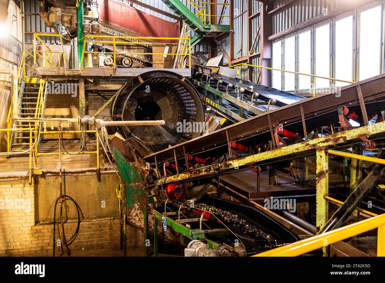 Podsedice, Czech Republic. 27th Oct, 2023. The processing plant of the ...