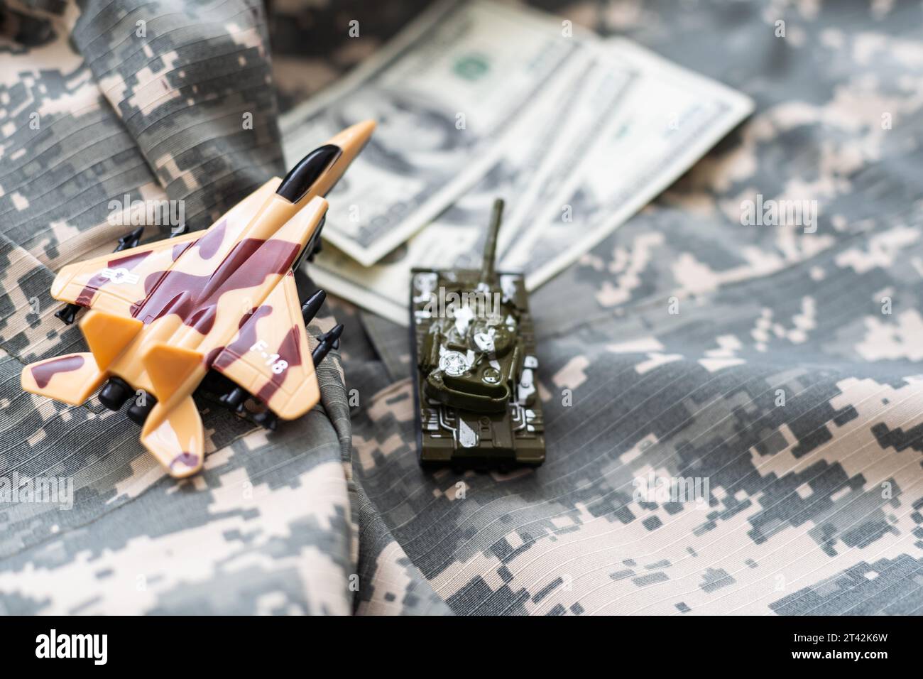 children's toy plastic military plane in green color Stock Photo - Alamy