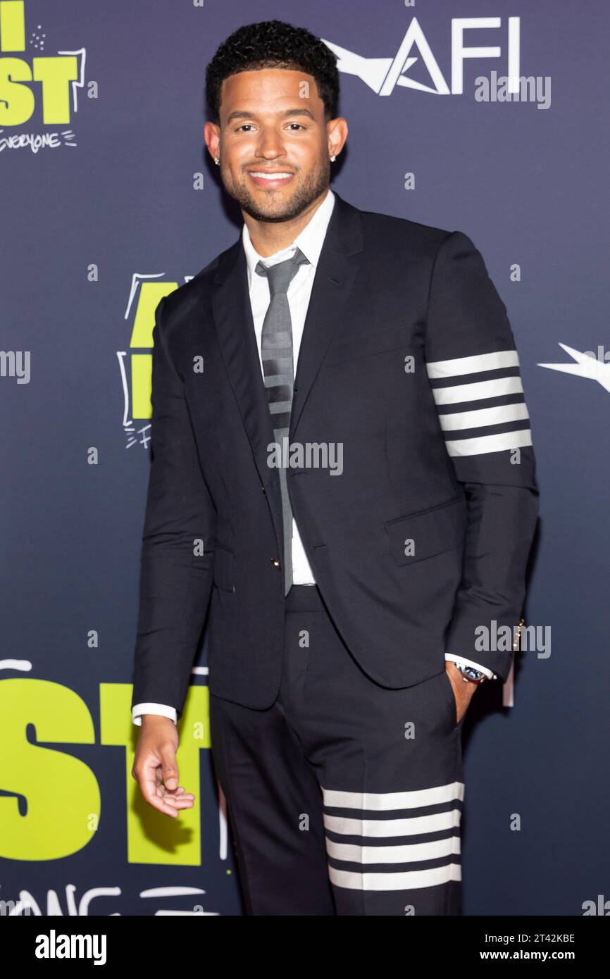 Hollywood, USA. 27th Oct, 2023. Armani Ortiz attends the arrivals of ...