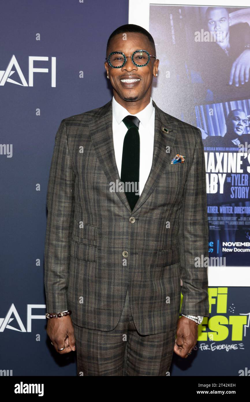 Hollywood, USA. 27th Oct, 2023. Mark E. Swinton attends the arrivals of ...