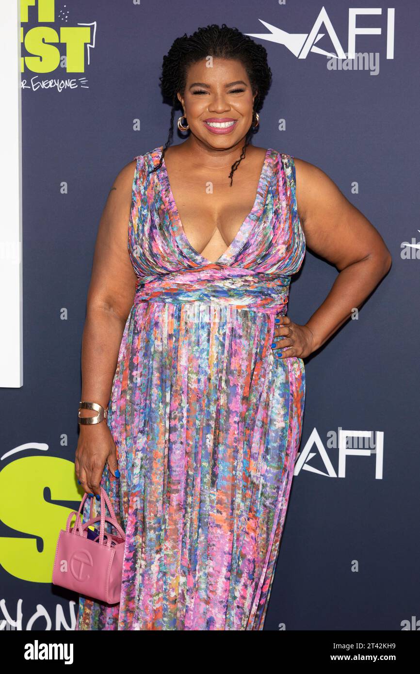 Hollywood, USA. 27th Oct, 2023. April Reign attends the arrivals of the ...