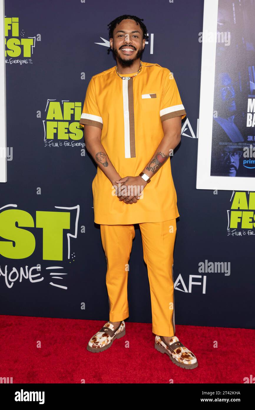 Hollywood, USA. 27th Oct, 2023. Evan Marshall attends the arrivals of ...