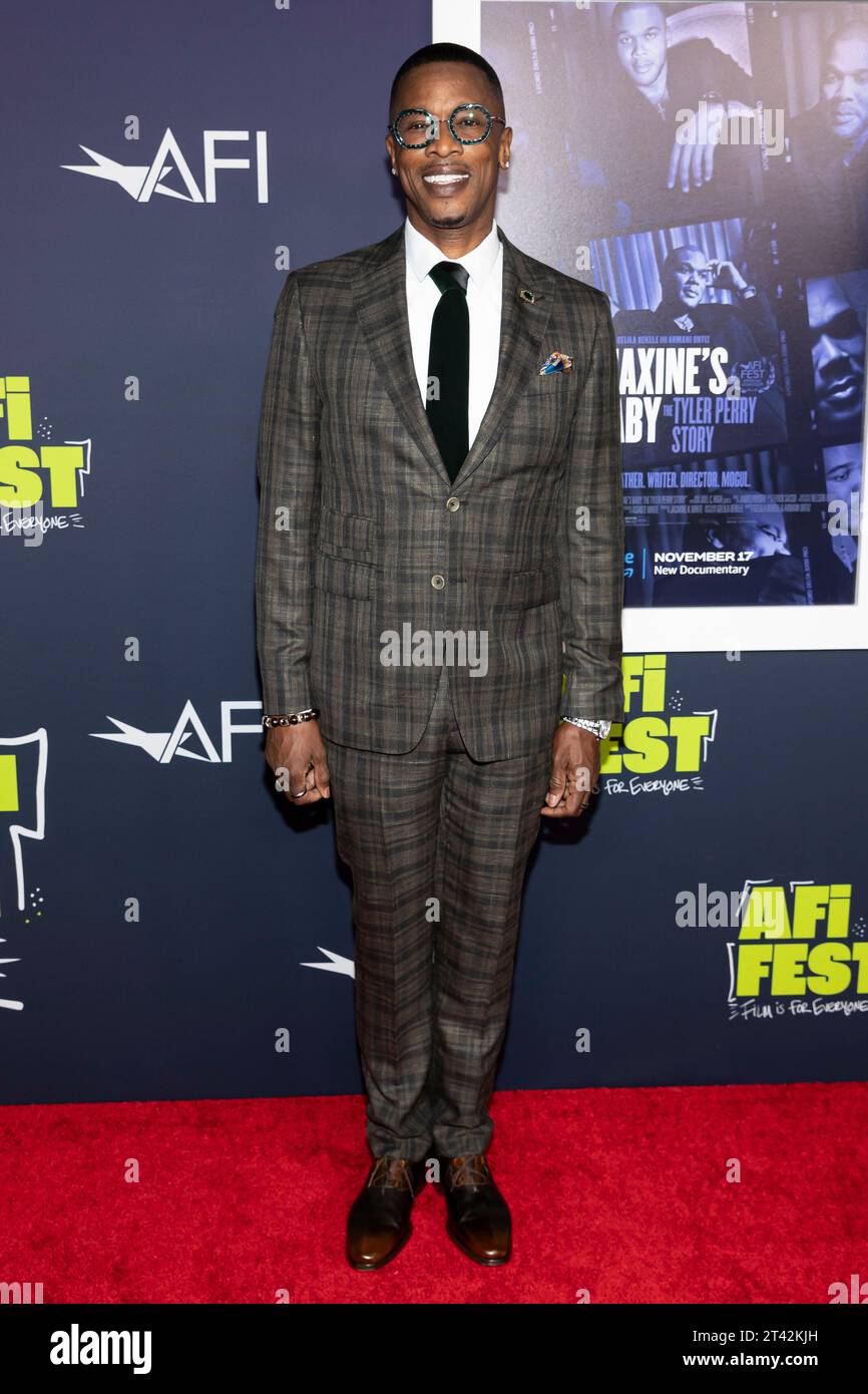 Hollywood, USA. 27th Oct, 2023. Mark E. Swinton attends the arrivals of ...