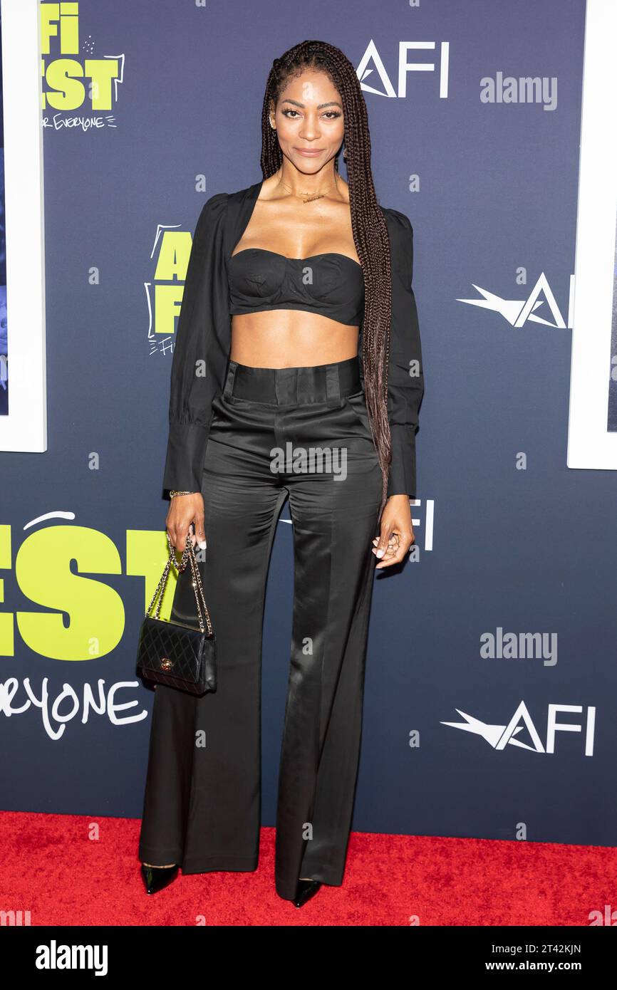 Hollywood, USA. 27th Oct, 2023. Natasha Marc attends the arrivals of the screening of Maxine's ...