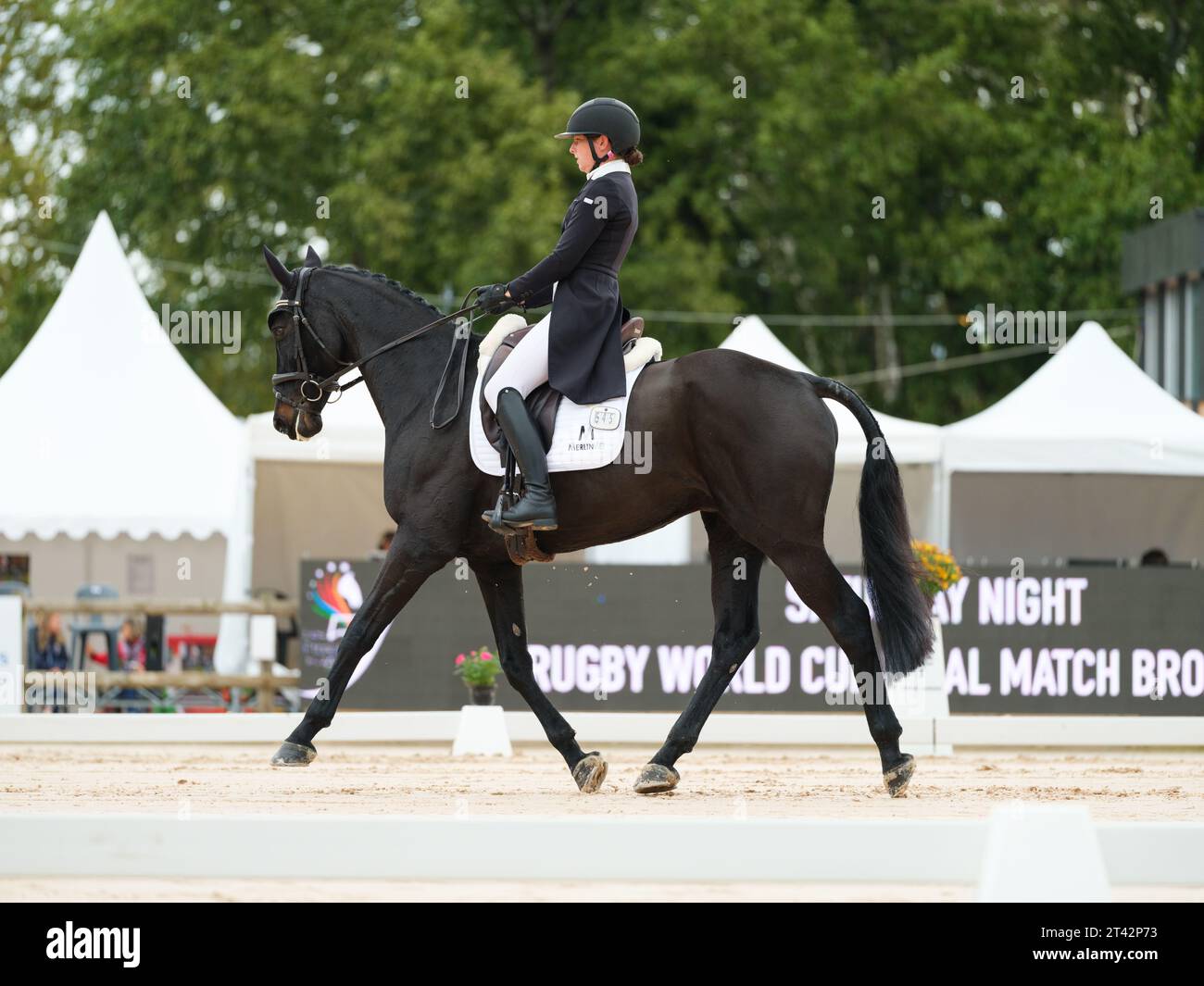 Samantha LISSINGTON of New Zealand with Ricker Ridge Sooty Gnz during ...