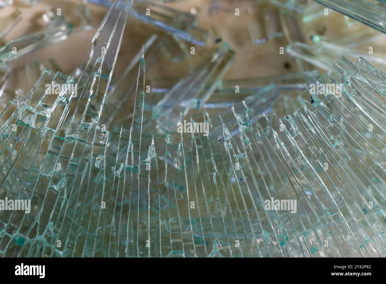 Broken glass background, shadows and lights Stock Photo - Alamy