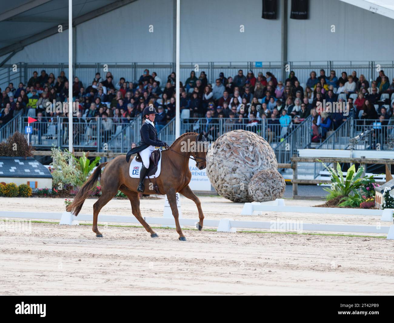 Kate ROCHER - SMITH of Great Britain with Hhs Dassett Class during the ...