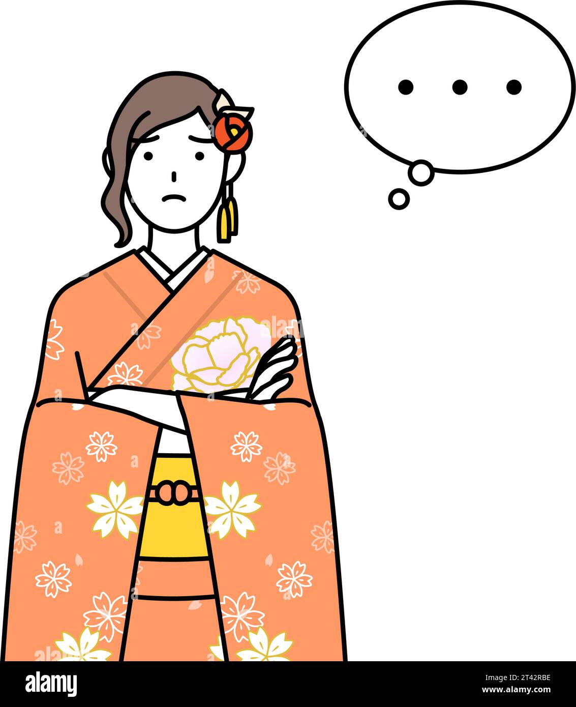 Deep in thought cartoon Stock Vector Images - Alamy